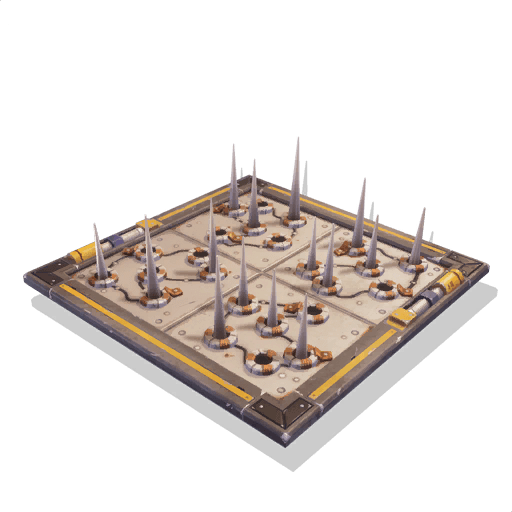 Retractable Floor Spikes Floor - Schematic - STW Planner